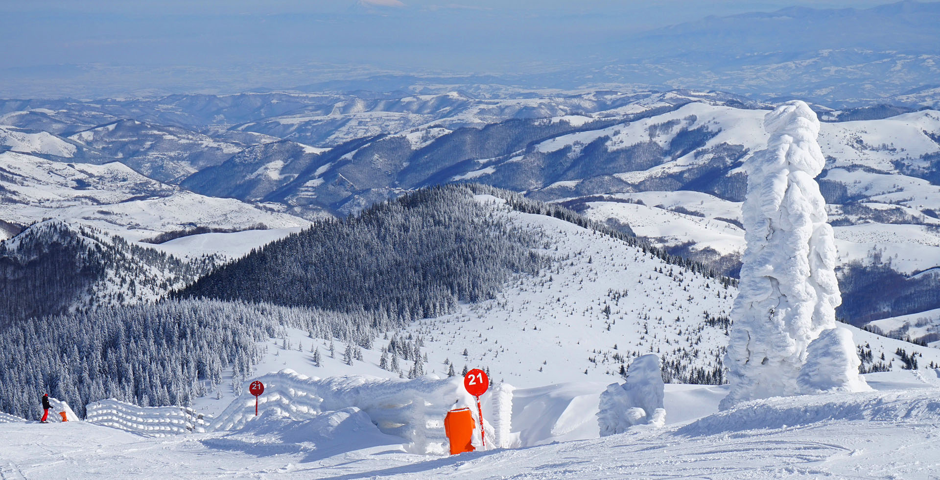 Map of ski resort | Ski resorts of Serbia